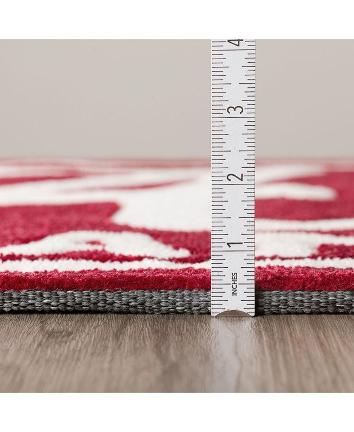 Luxury Sports Rugs Alabama Colal Crimson 3'2" x 5'1" Area Rug - Macy's