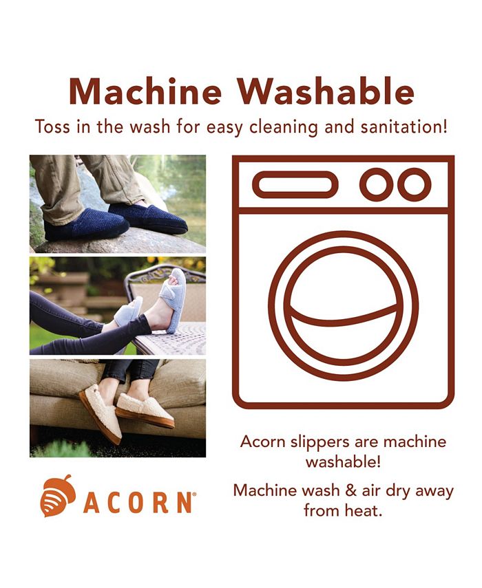 Acorn Women's Adjustable Spa Wrap Slippers - Macy's