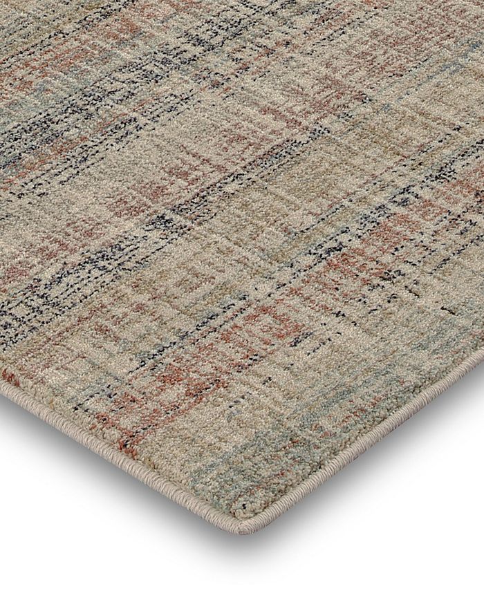 Karastan Elements Fowler Coral 9'6" x 12'11" Area Rug - Macy's