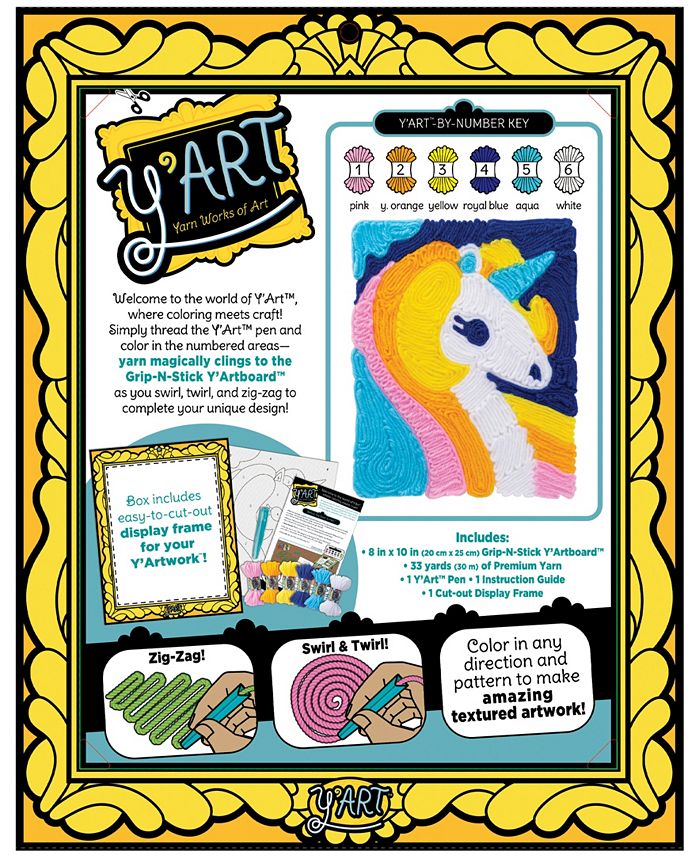 Y'Art - Yarn Works Of Art - Unicorn - Macy's