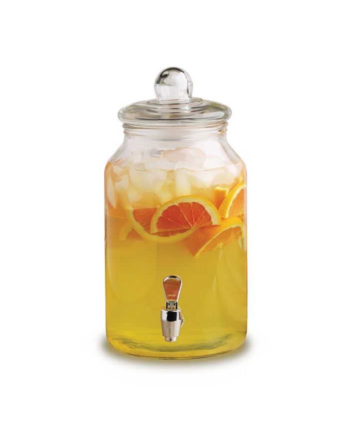 Circle Glass Charming Country Beverage Dispenser, 1 Gal - Macy's
