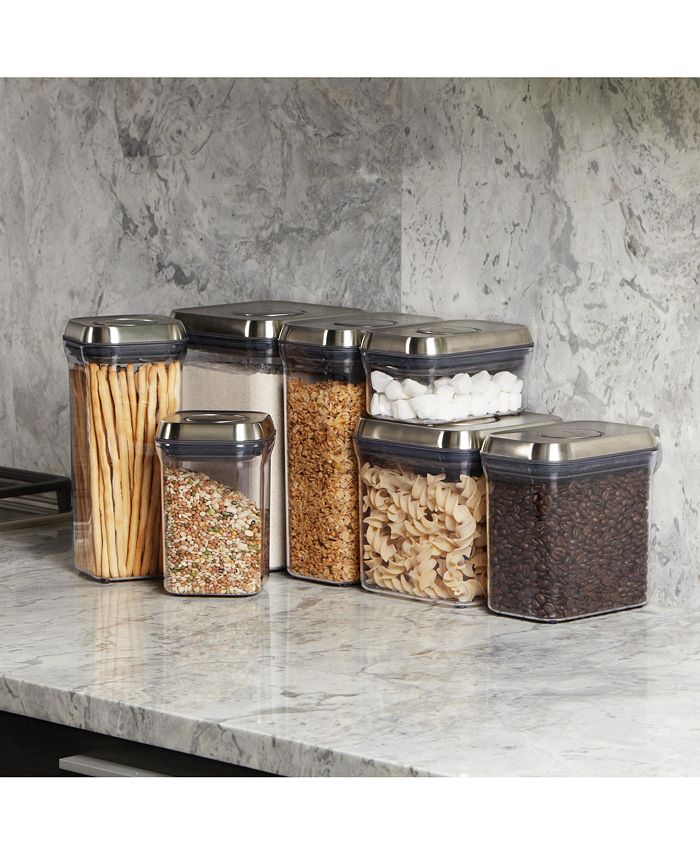 OXO Pop SteeL Rectangular 1.5-Qt. Container - Macy's