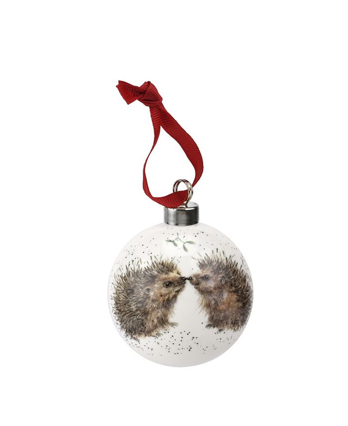 Wrendale Designs Bauble - Hedgehugs - Macy's