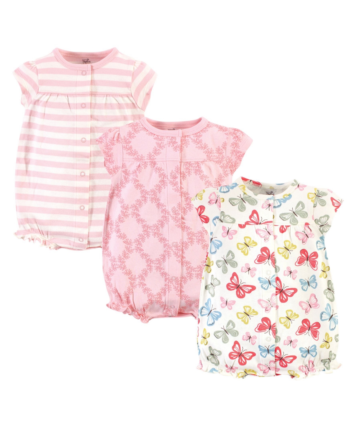 Click here for Touched by Nature Baby Girls Natural Cotton Romper... prices