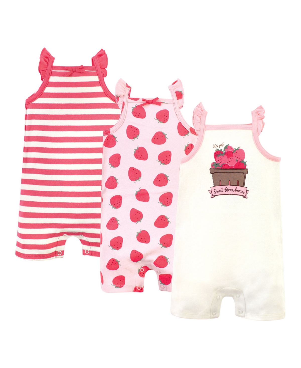Click here for Touched by Nature Baby Girls Organic Cotton Romper... prices