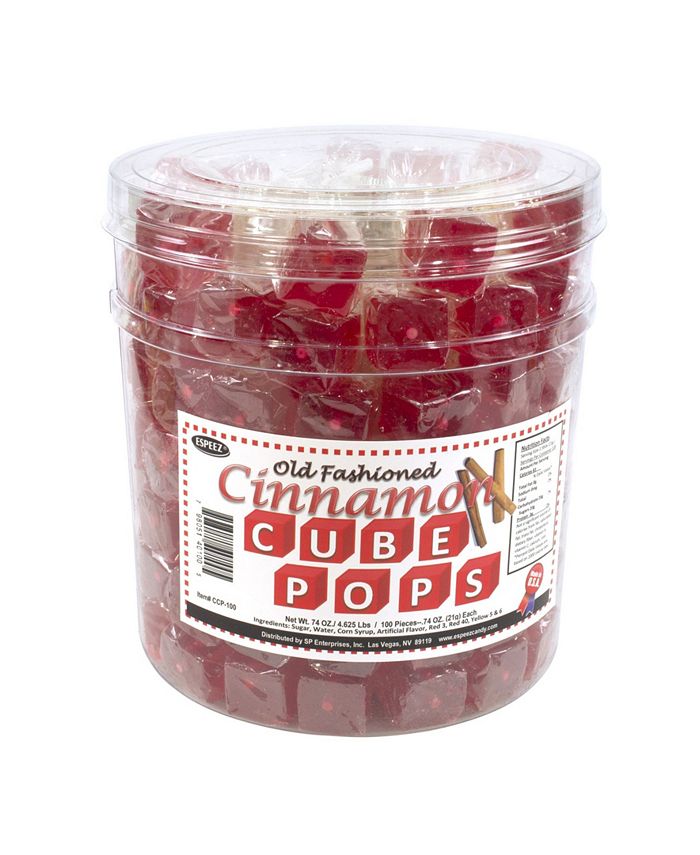 ESPEEZ Cinnamon Cube Pops, 100 Count - Macy's