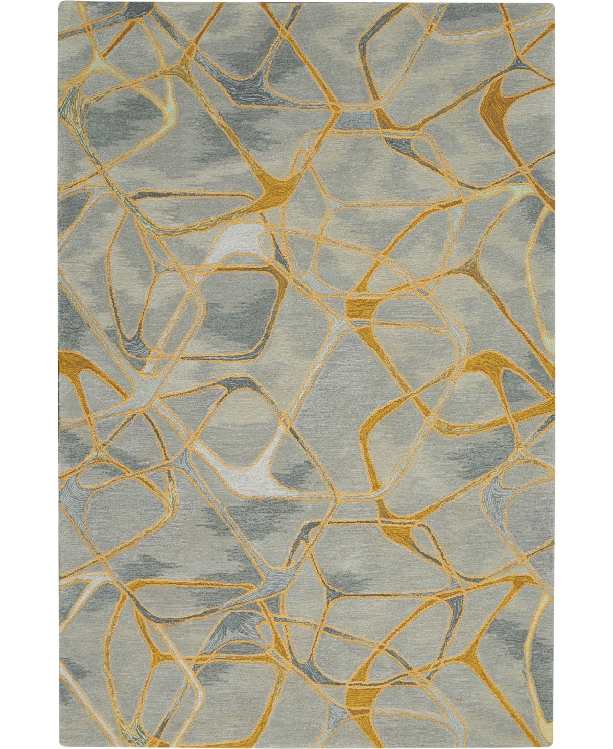 Click here for Nourison Home Symmetry SMM05 Gray 53 x 79 Area Rug... prices