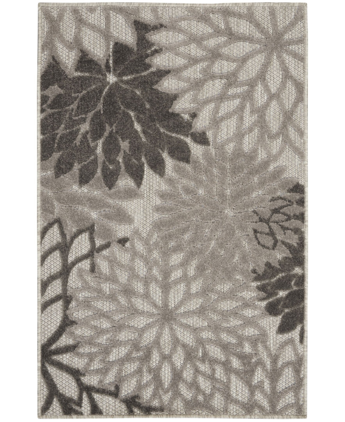 Click here for Nourison Home Aloha ALH05 Silver 28 x 4 Outdoor Ar... prices