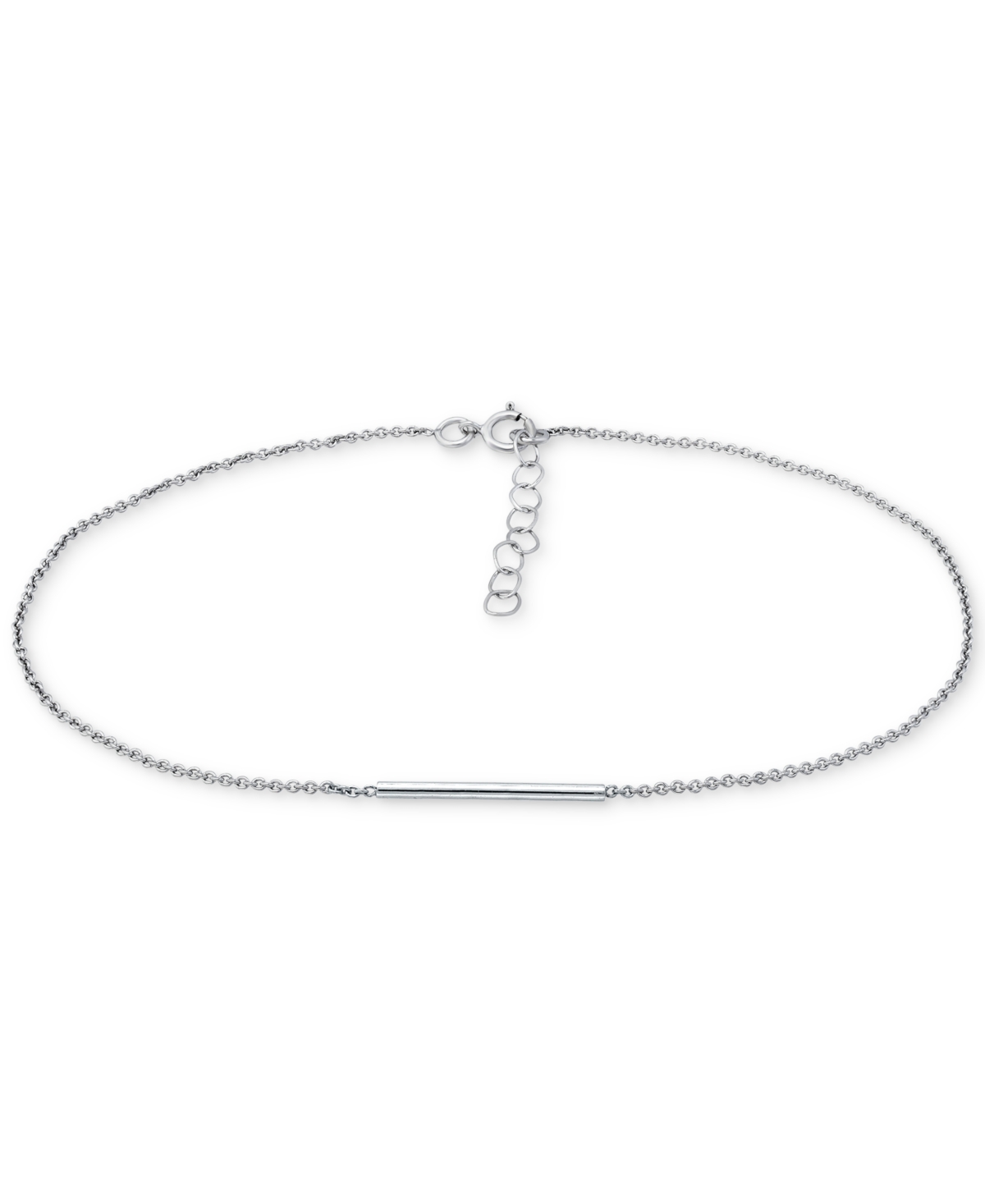 Click here for Giani Bernini Polished Bar Ankle Bracelet in 18k G... prices