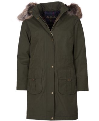 Barbour Lynn Waterproof Hooded Parka Coat - Macy's