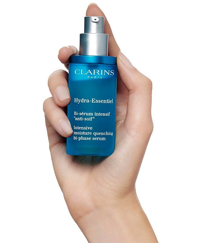 Clarins Hydra-Essentiel Intensive Hydrating Bi-Phase Serum, 1 oz. - Macy's Clarins Hydra-Essentiel Intensive Hydrating Bi-Phase Serum, 1 oz. - Macy's