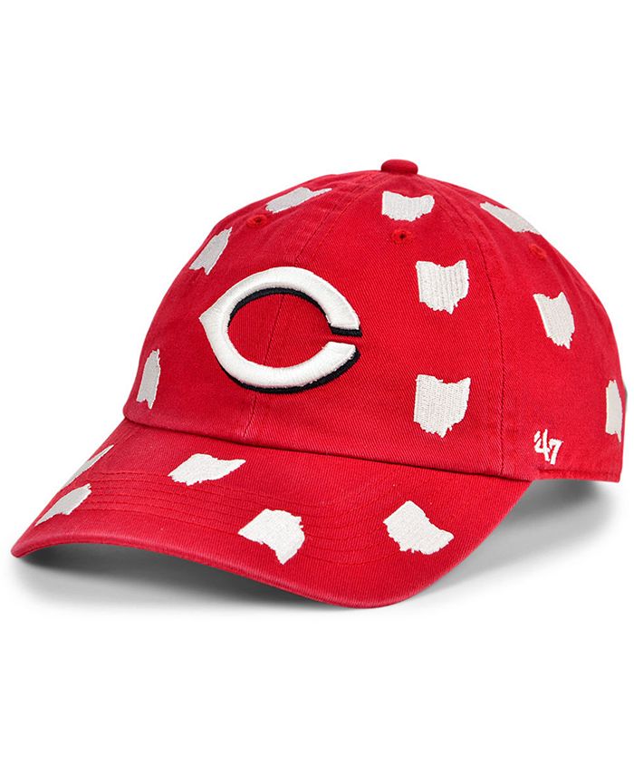 '47 Brand Cincinnati Reds Women's Confetti Adjustable Cap - Macy's