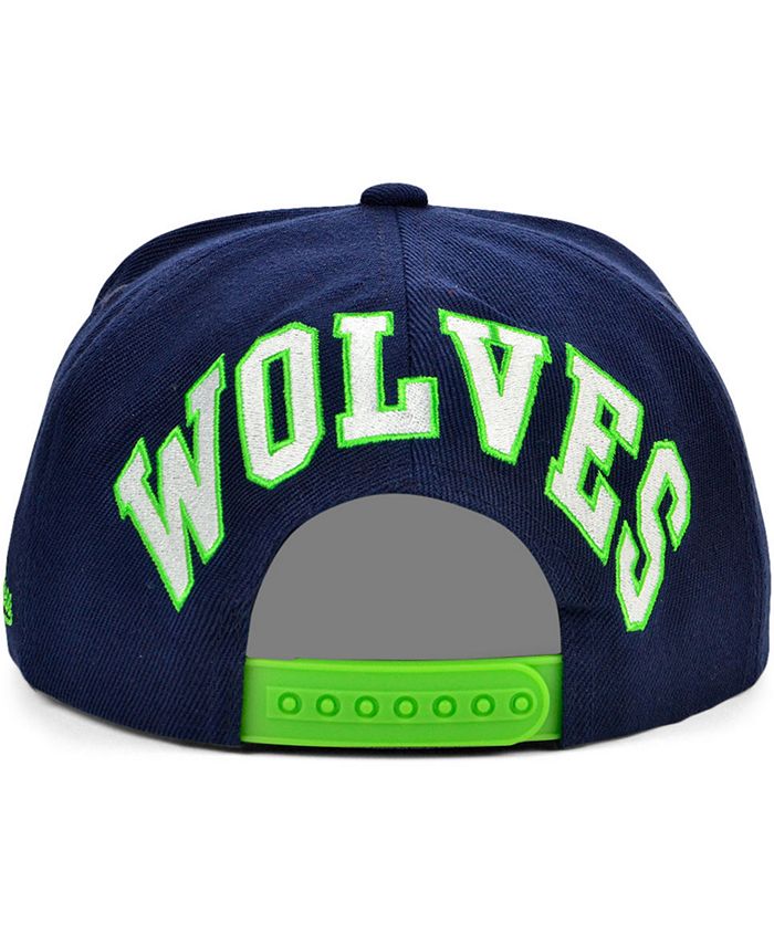 Mitchell & Ness Minnesota Timberwolves The Drop Snapback Cap - Macy's