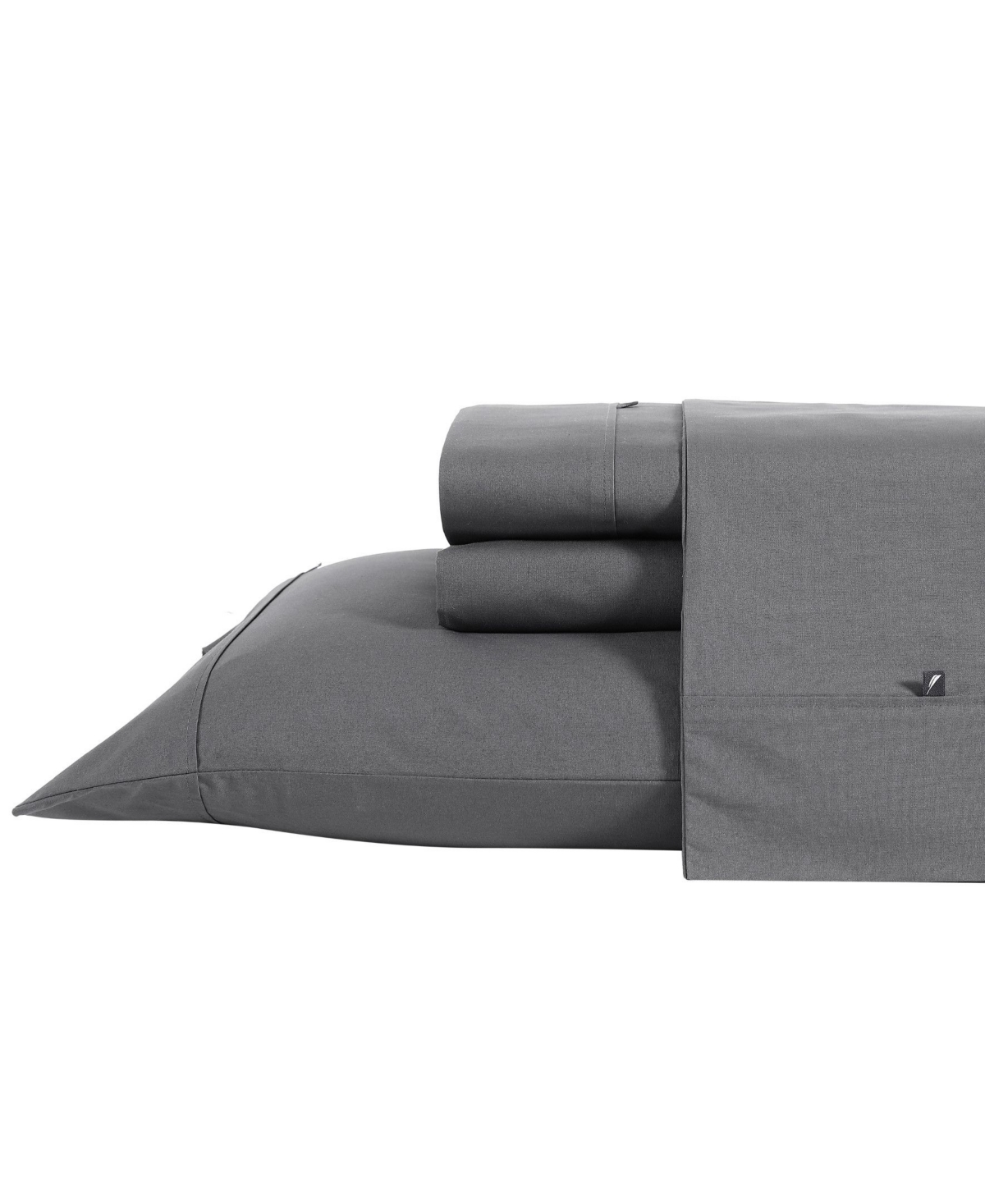 Click here for Nautica Solid Cotton Percale 3-Piece Sheet Set  Tw... prices