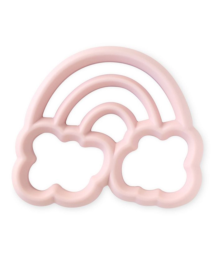 Itzy Ritzy Teething Happens Silicone Teether, Rainbow - Macy's