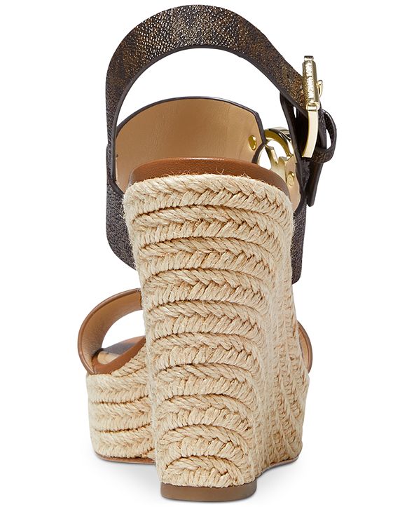 Michael Kors Summer Platform Wedge Sandals & Reviews - Sandals - Shoes ...