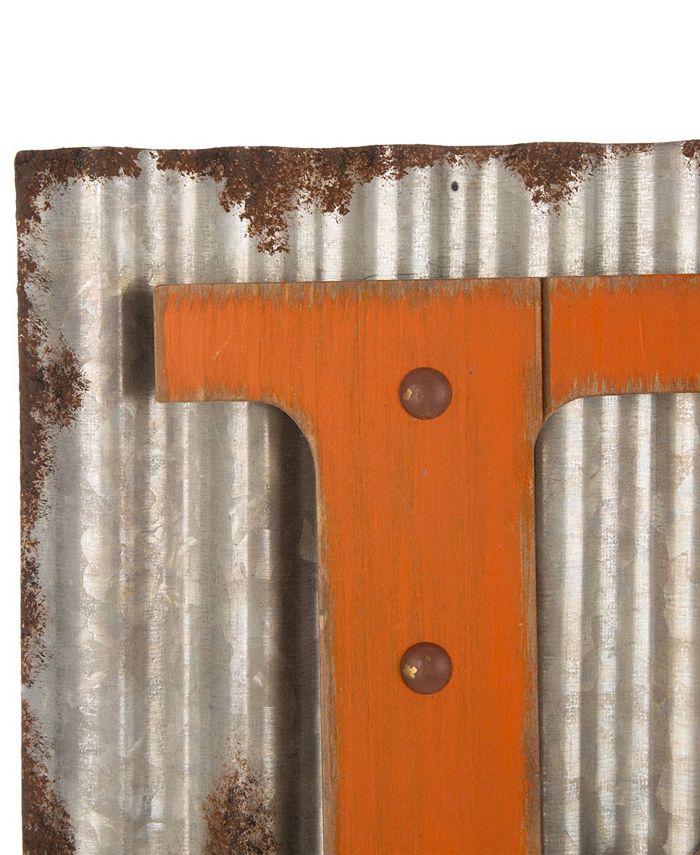 Glitzhome 36" Fall Metal Sign Hanging Decor - Macy's