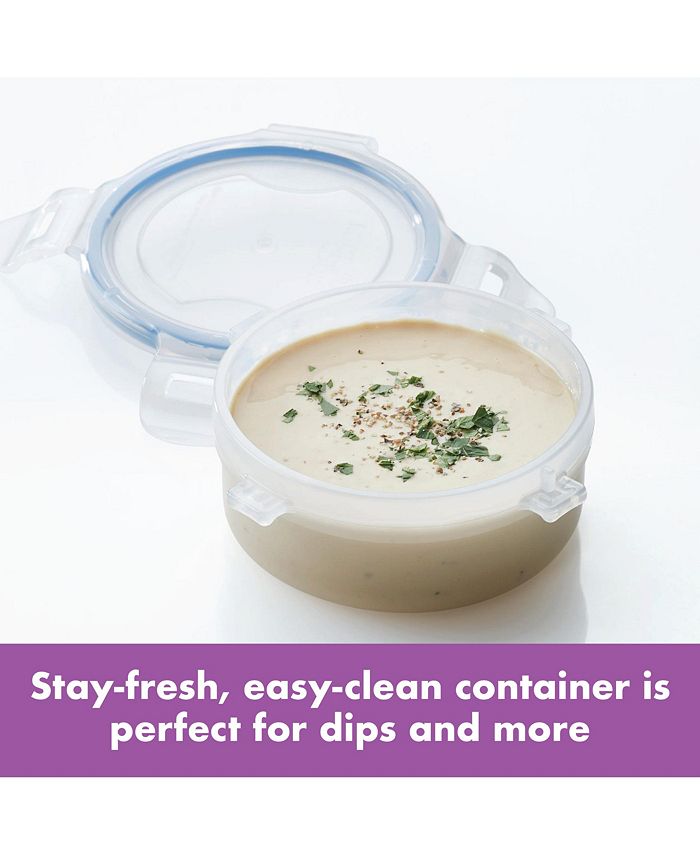 Lock n Lock Easy Essentials 6-Pc. Round Food Storage Containers - Macy's