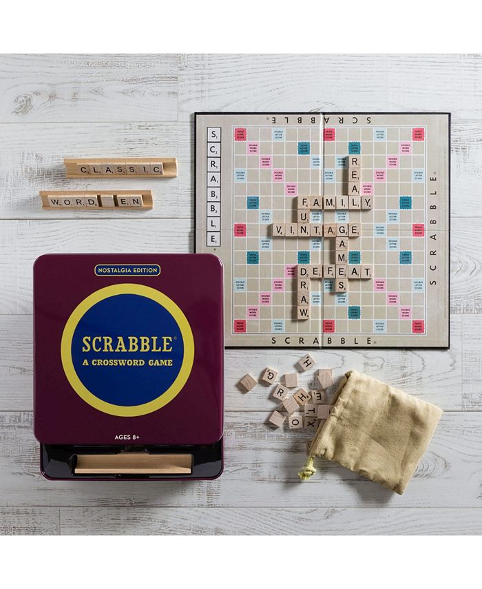 MasterPieces Puzzles Winning Solutions Scrabble Tin Board Game ...