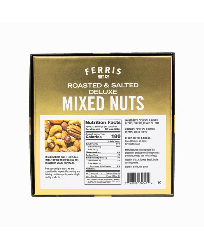 Ferris Coffee & Nut Co. Roasted & Salted Deluxe Mixed Nut Holiday Gift ...