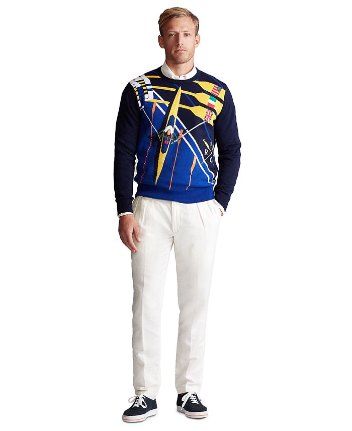 Polo Ralph Lauren Men's Rowing Sweater - Macy's