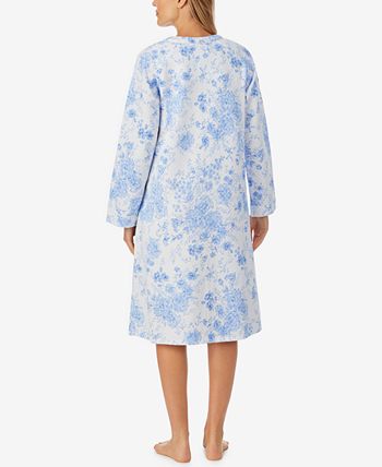 Eileen West Mid-Weight Quilted Zip Front Robe - Macy's