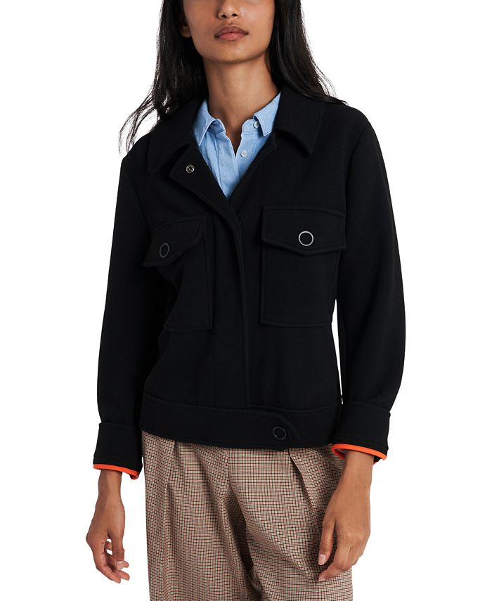 Riley & Rae Ryder Textured Knit Jacket, Created for Macy's - Macy's