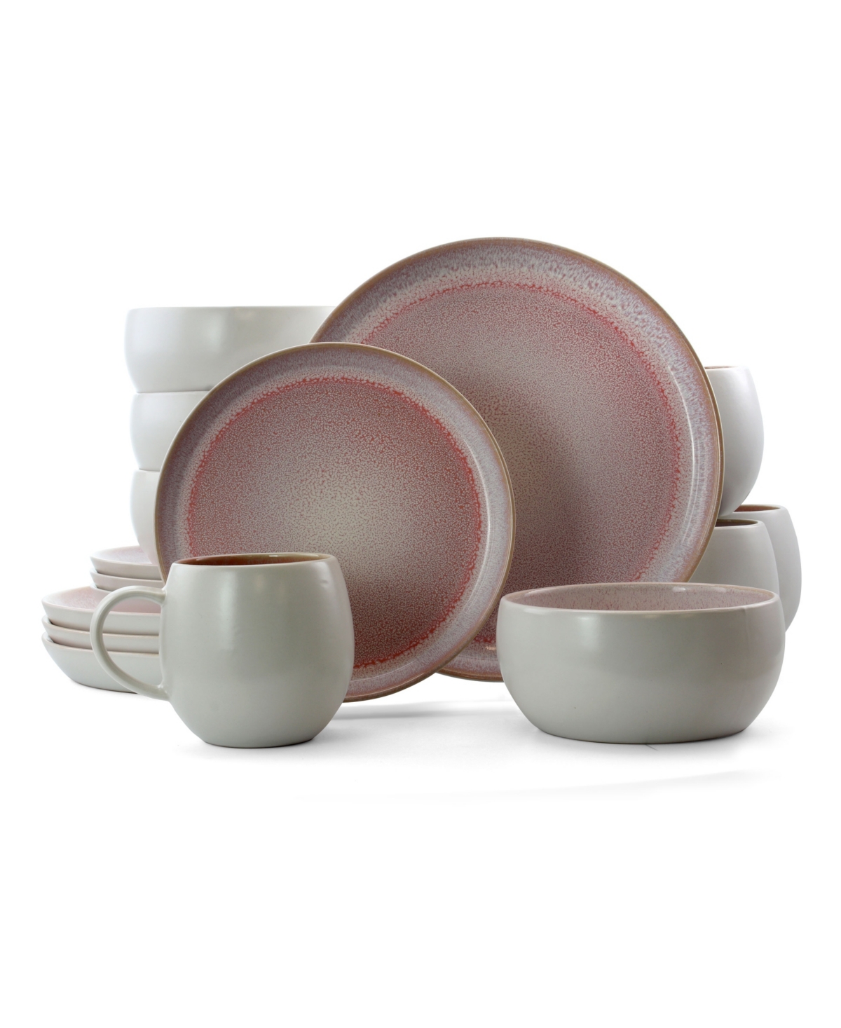 Click here for Elama Mocha 16 Pc. Dinnerware Set  Service for 4 -... prices