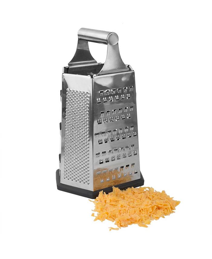 Home Basics 6 Side Cheese Grater - Macy's