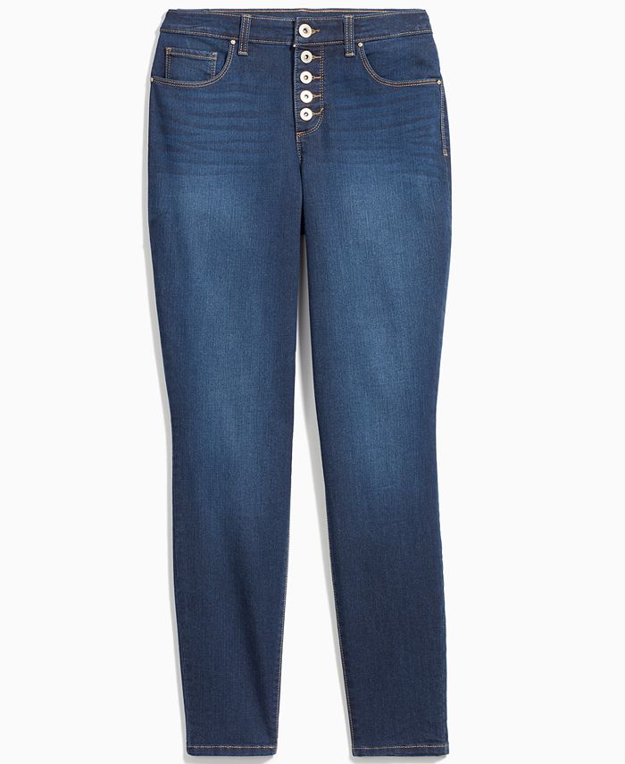 Style & Co 5-Button Curvy-Fit Jeans, Created for Macy's & Reviews ...