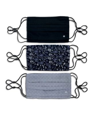 Society of Threads Unisex Pleated Face Mask Textured Pine 6-Pack - Macy's