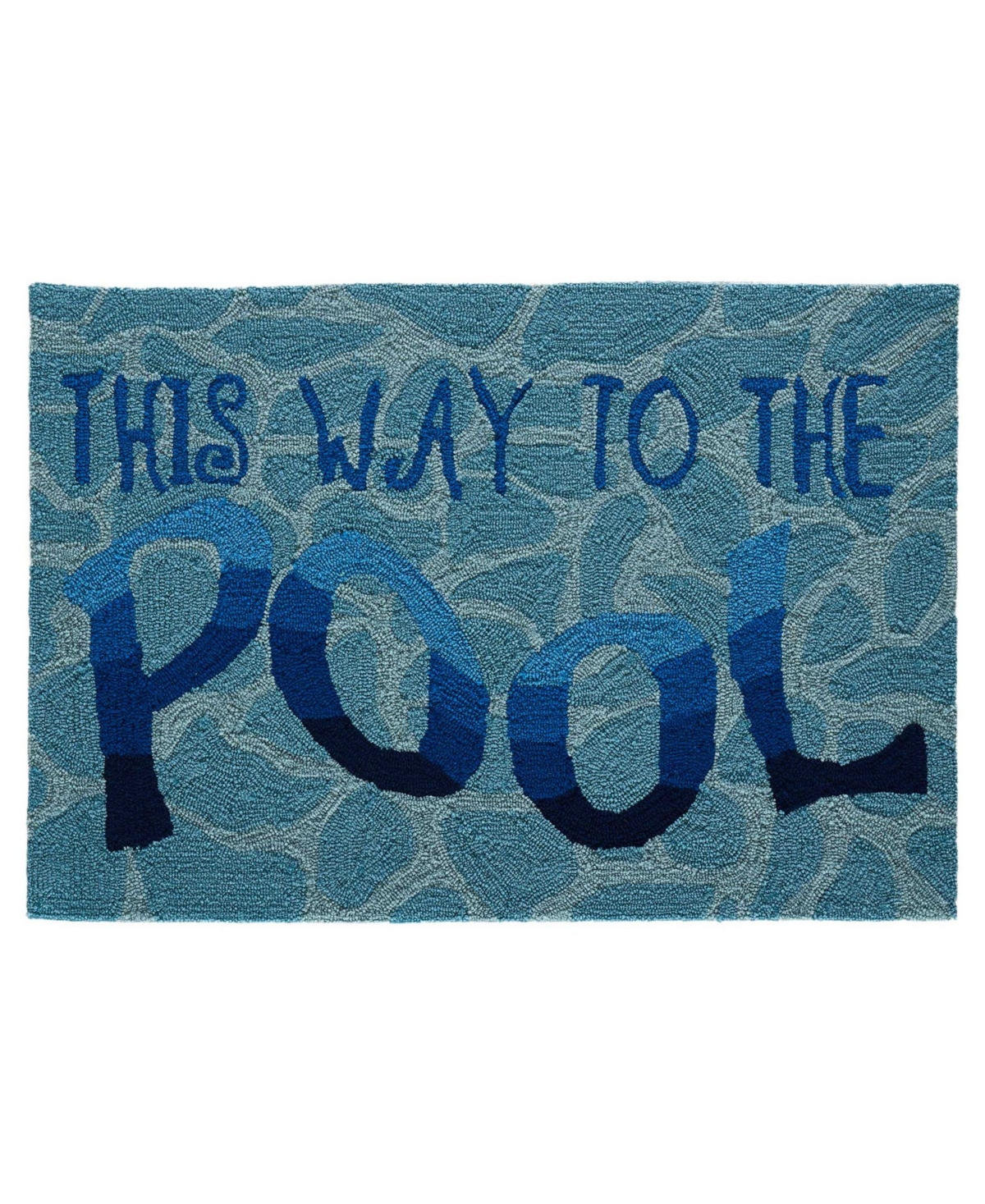 Click here for Liora Manne Frontporch This Way To The Pool Aqua 2... prices