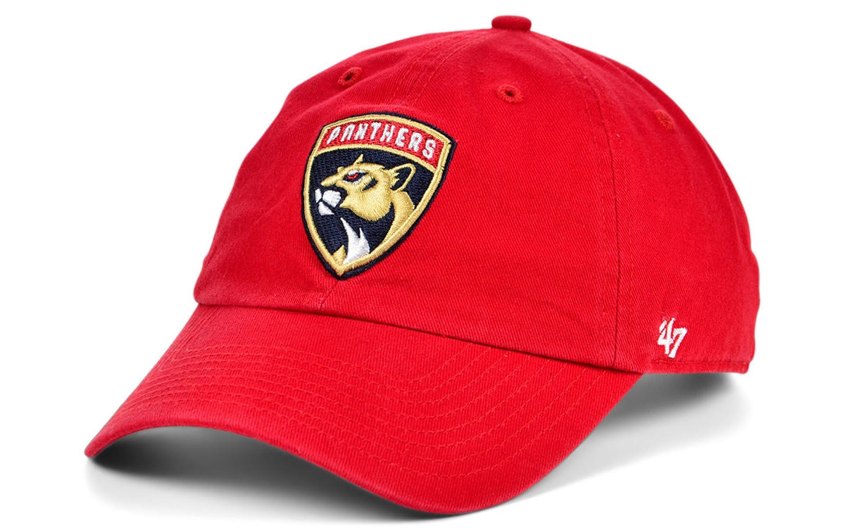 Click here for 47 Brand Florida Panthers Clean Up Cap - Red prices