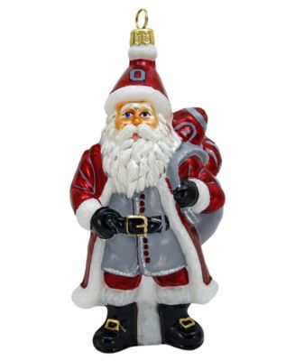 Joy to the World Ohio State Collegiate Santa Ornament - Macy's