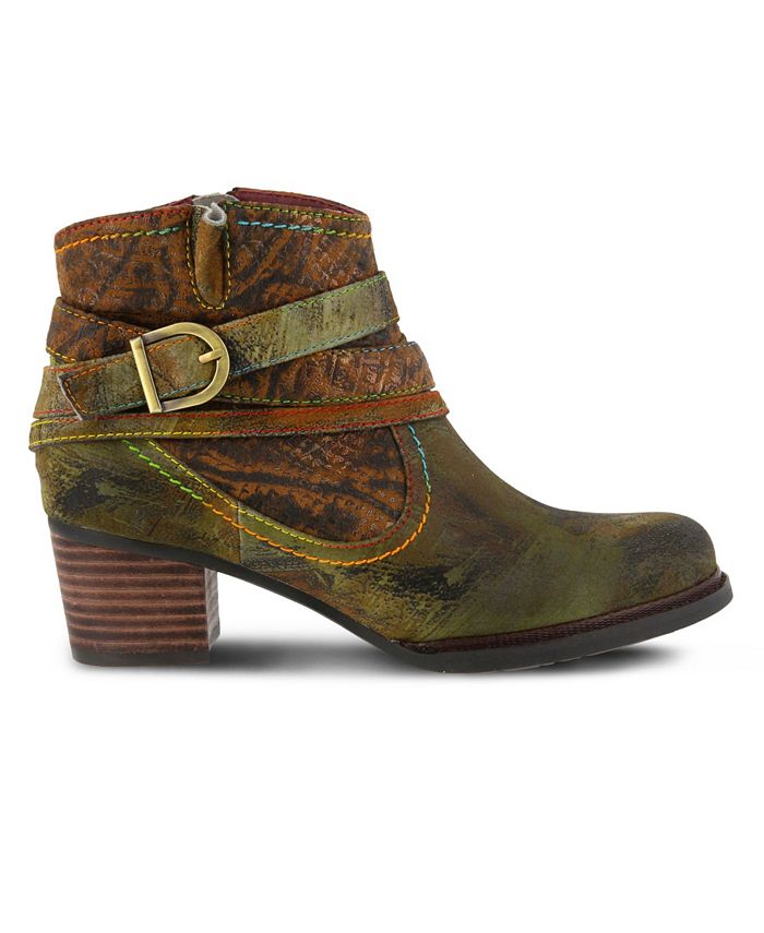 L'Artiste Women's Shazzam Hand-Painted Booties - Macy's