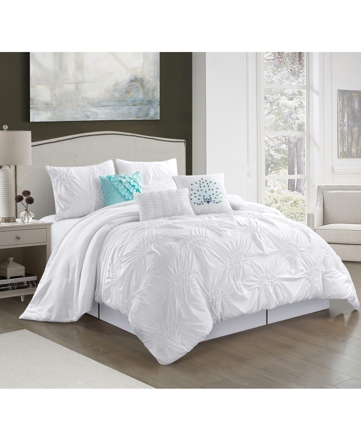 Click here for Stratford Park Erasmus 7 Piece Comforter Set  King... prices