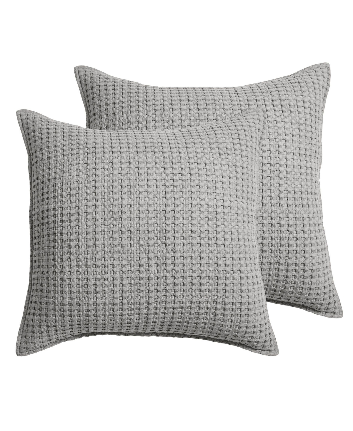 Click here for Levtex Mills Waffle 2-Pc. Sham Set  European - Gra... prices