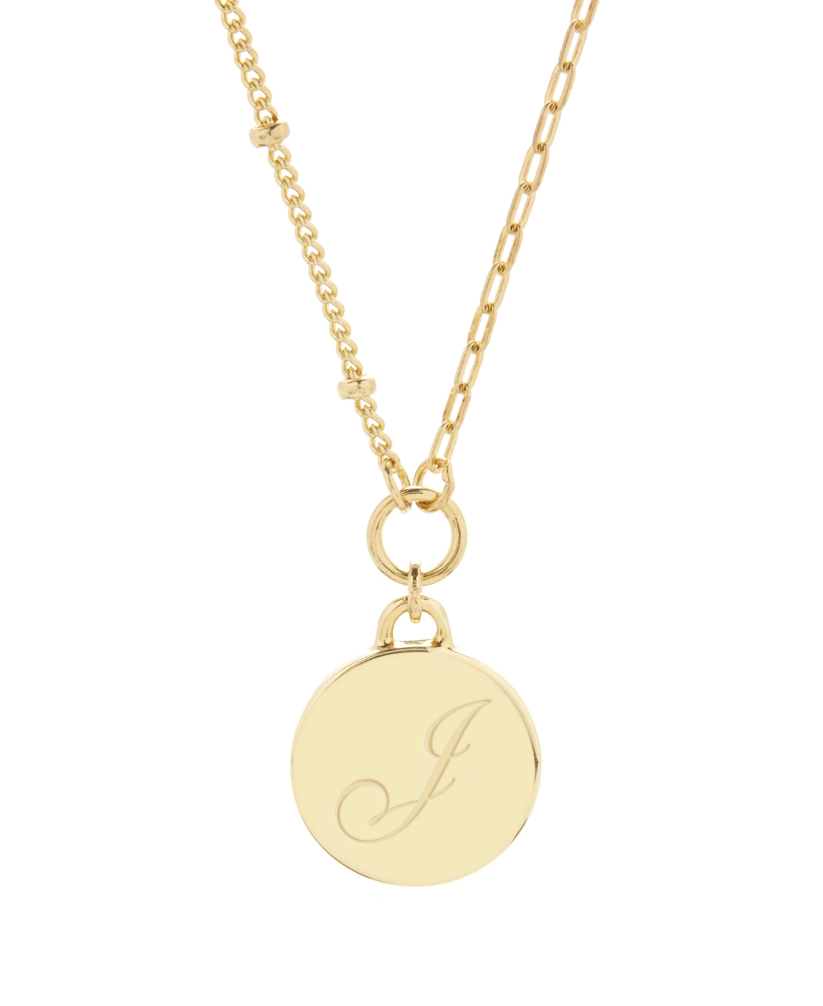 Click here for brook & york 14K Gold Plated Paige Initial Pendant... prices