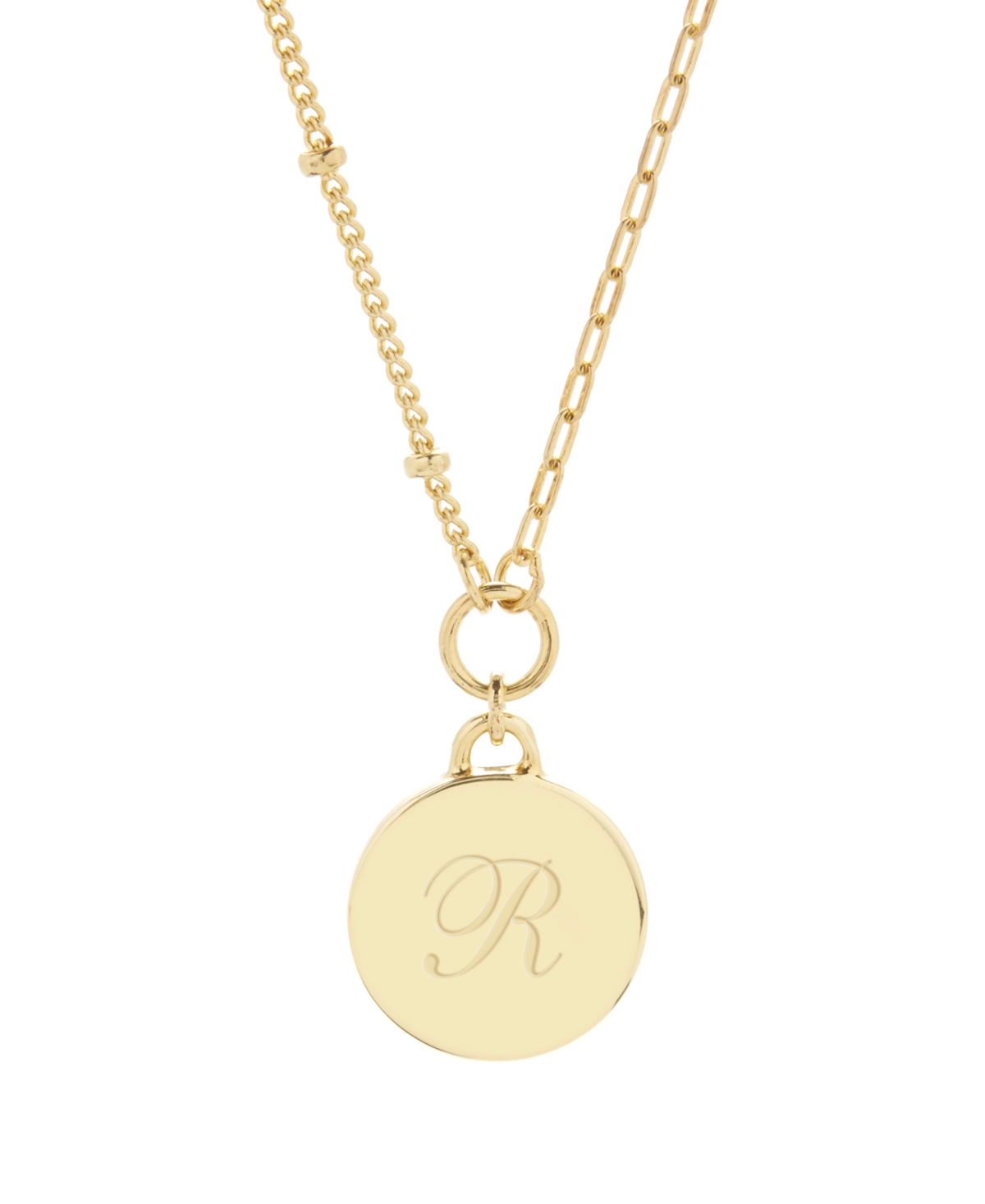 Click here for brook & york 14K Gold Plated Paige Initial Pendant... prices