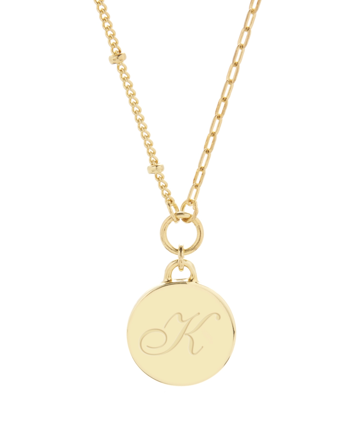 Click here for brook & york 14K Gold Plated Paige Initial Pendant... prices