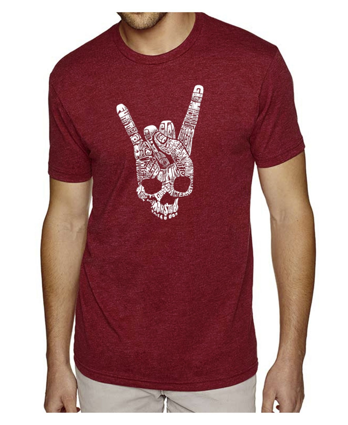 Click here for La Pop Art Mens Premium Word Art Heavy Metal Genre... prices