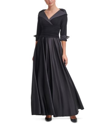 Jessica Howard Portrait-Collar Gown - Macy's