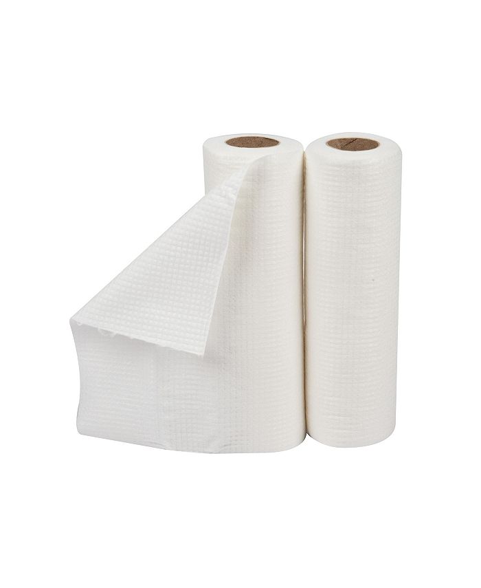 Mind Reader Reusable Biodegradable Paper Towel Alternative, Pack of 2 ...