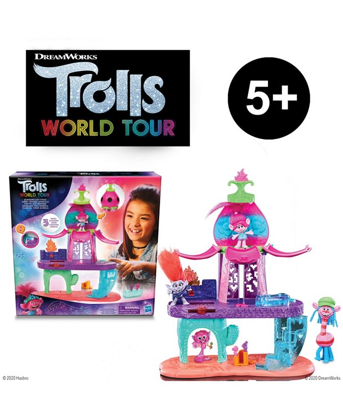 Trolls by DreamWorks DreamWorks Trolls World Tour Poppy's Stage Playset ...