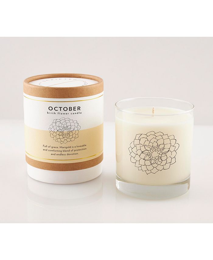 Scripted Fragrance October Soy Candle - Macy's