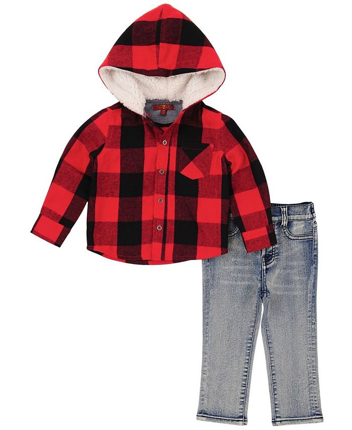 Seven for All Mankind 7 For All Mankind Baby Boys 2-Piece Set - Macy's