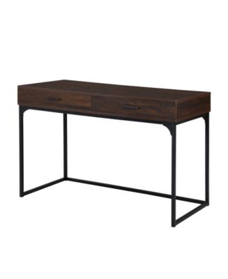 Carolina Classics Kolten Computer Desk with Drawers - Macy's