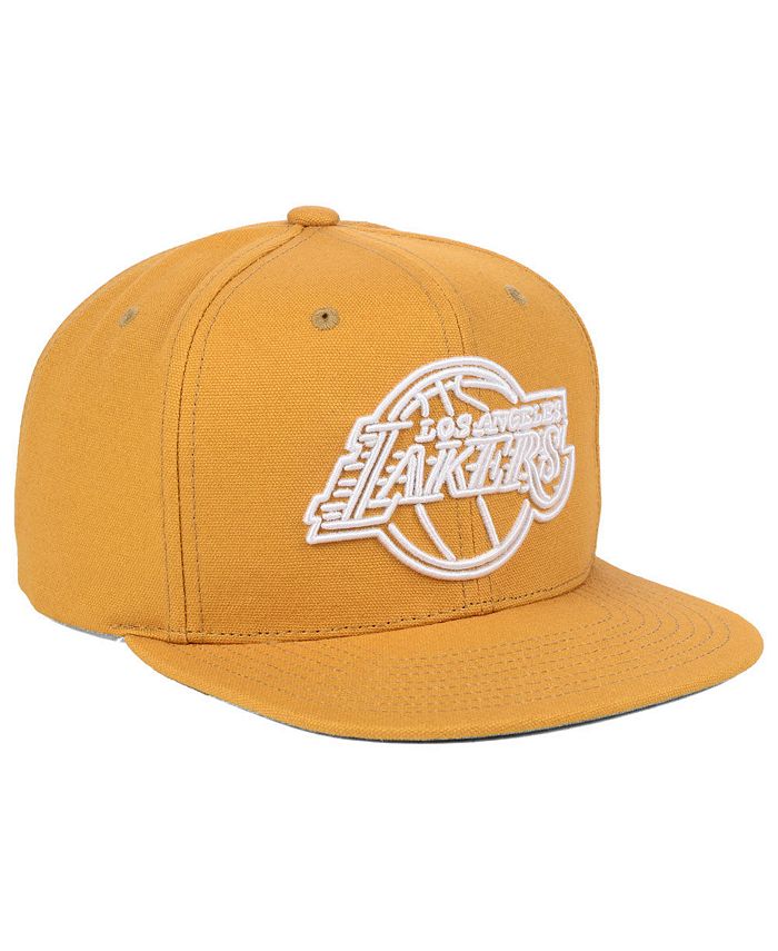 Mitchell & Ness Los Angeles Lakers Wheat Neon Snapback Cap - Macy's