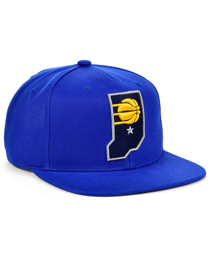 Mitchell & Ness Indiana Pacers 2 Tone Classic Snapback Cap - Macy's
