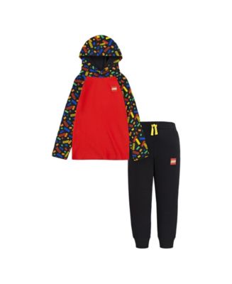 LEGO® Little Boys Hooded T-shirt and Pants, 2 Piece Set - Macy's